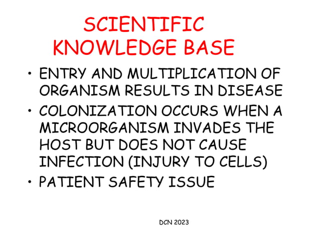 infectioncontrol 2.ppt | Infectious Diseases | Diseases and Conditions