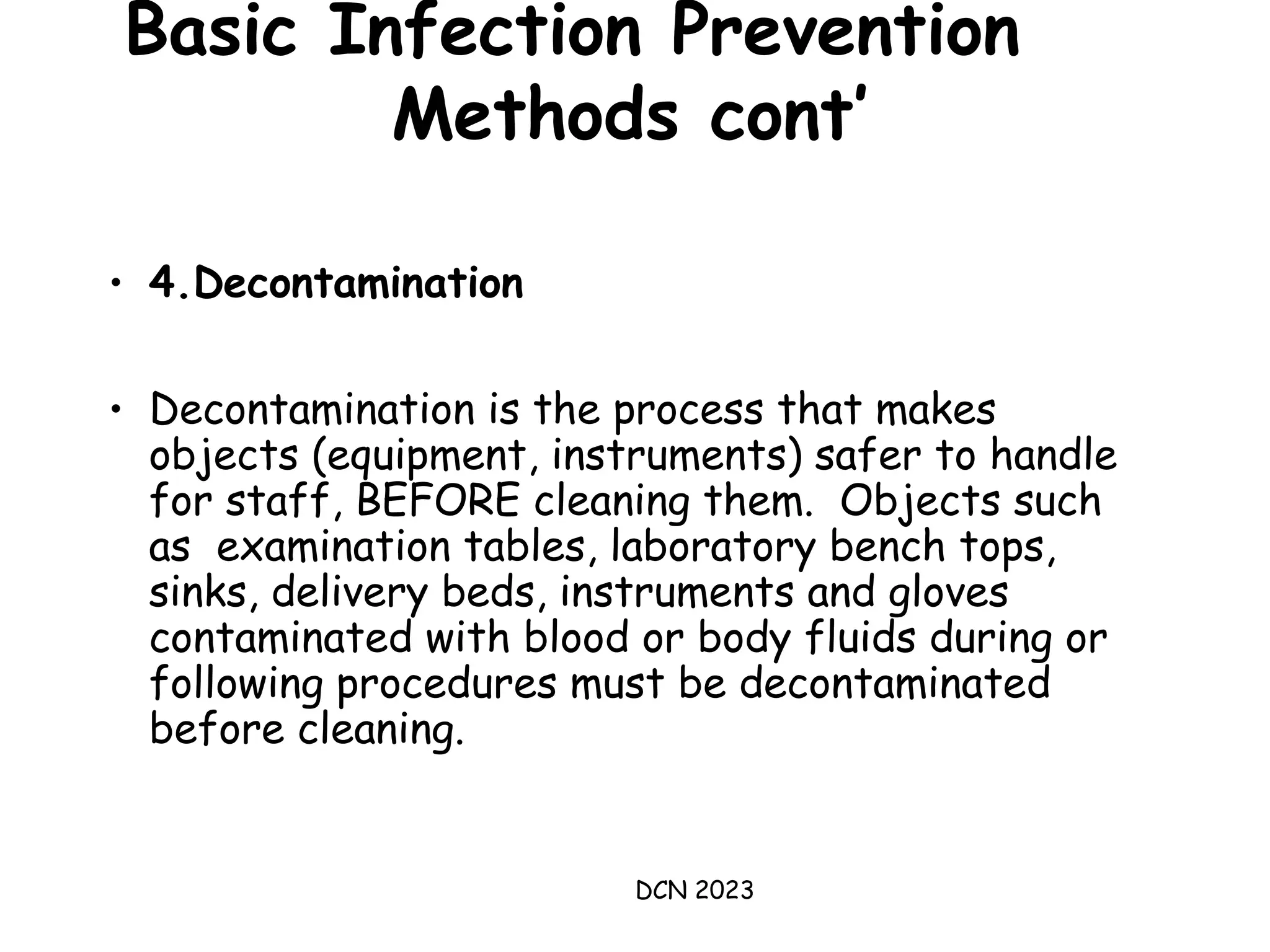 infection prevention and control in hospitals | PPT