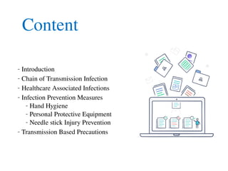 Infection control and hygiene protocols in Healthcare | PPTX