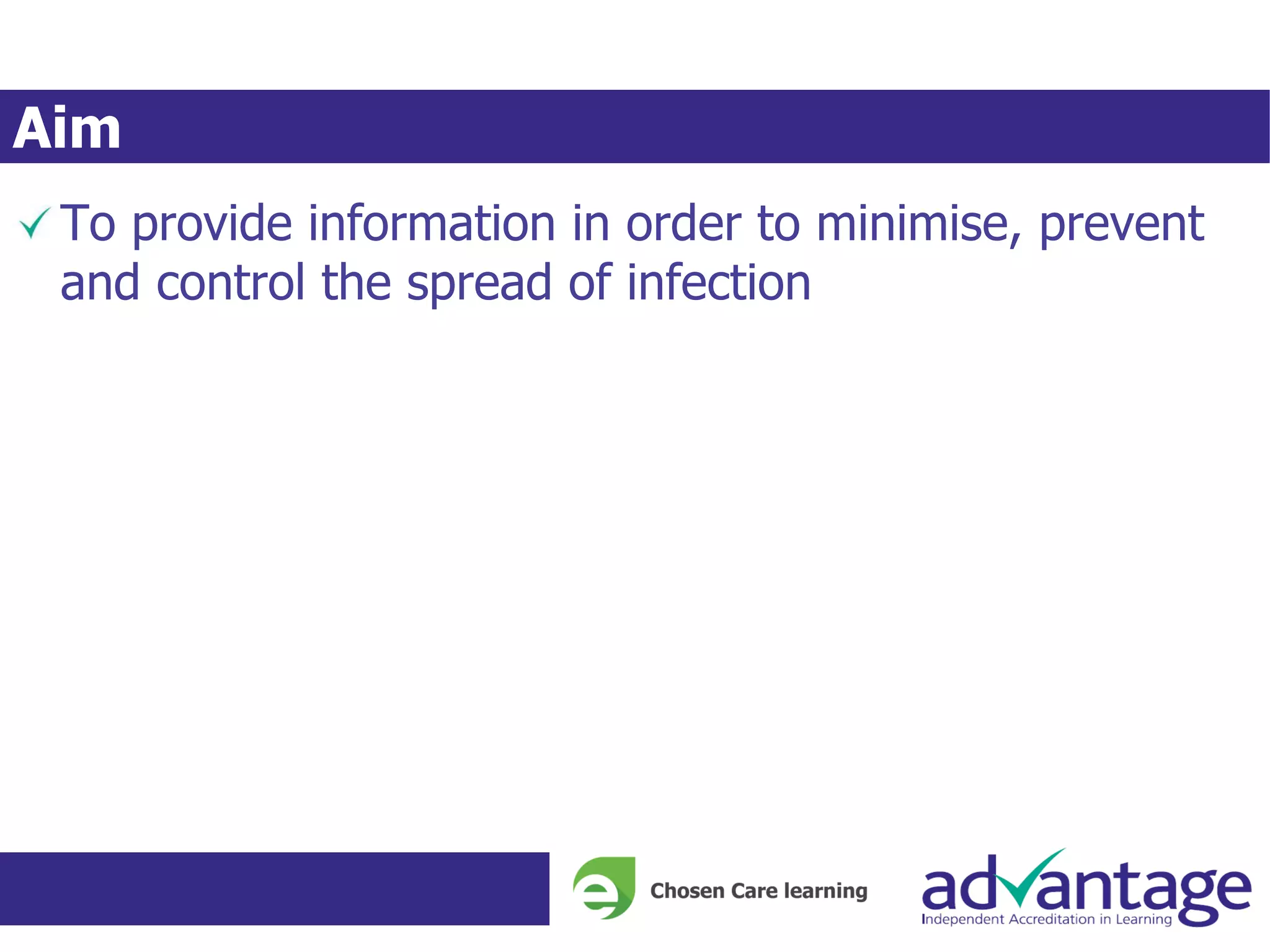 Infection control and prevention | PDF