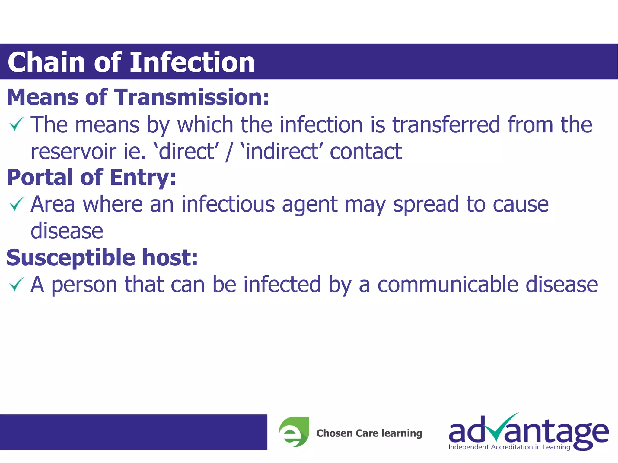 Infection control and prevention | PDF