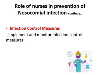 Infection control and prevention, Nosocomial infection & universal ...