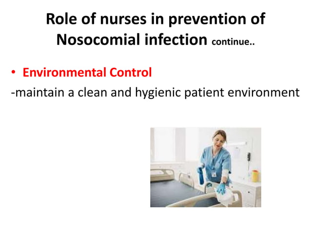 Infection control and prevention, Nosocomial infection & universal ...