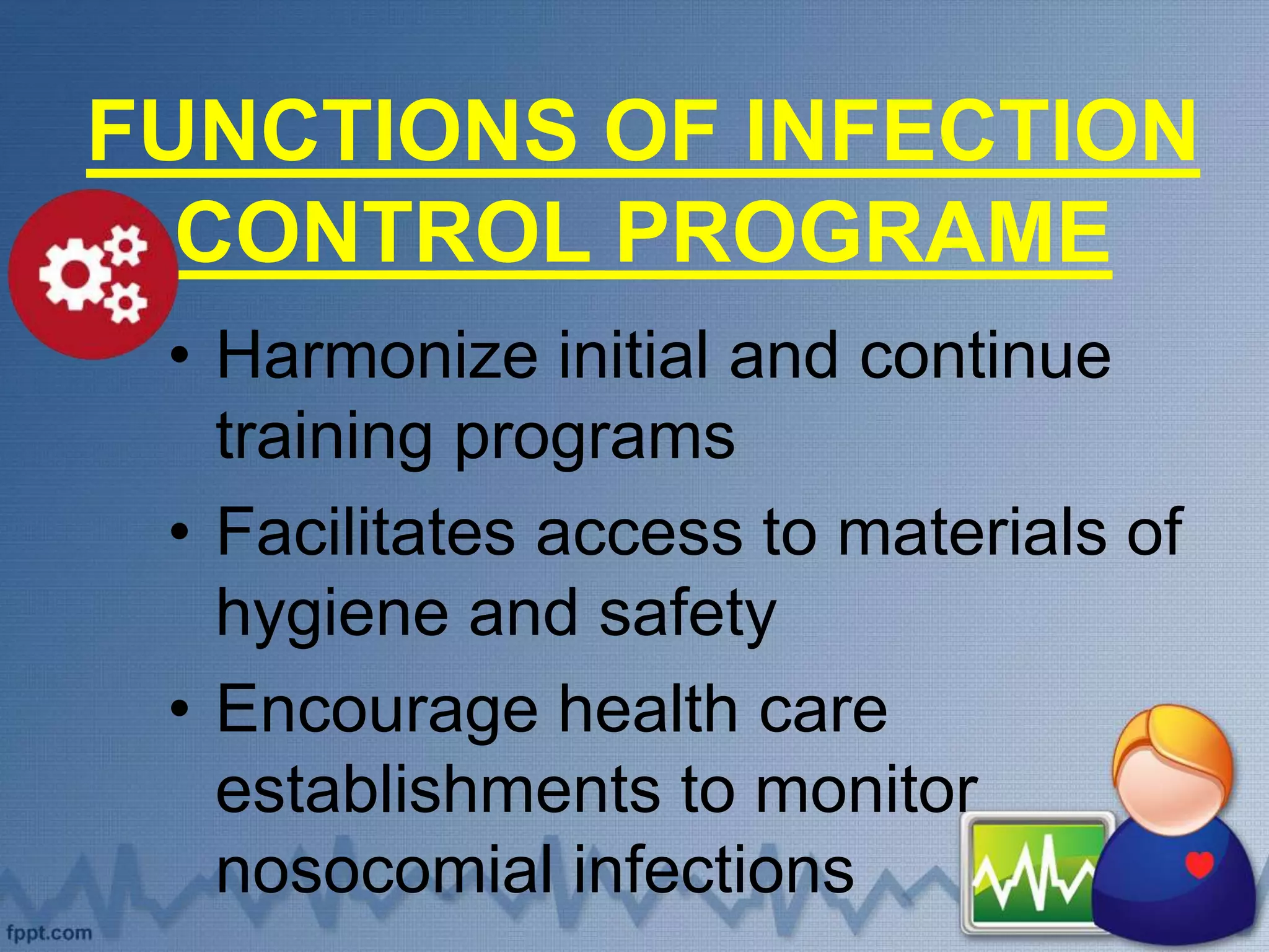 Infection control and safety measurs | PPTX