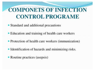 Infection control and standard safety measures | PPTX