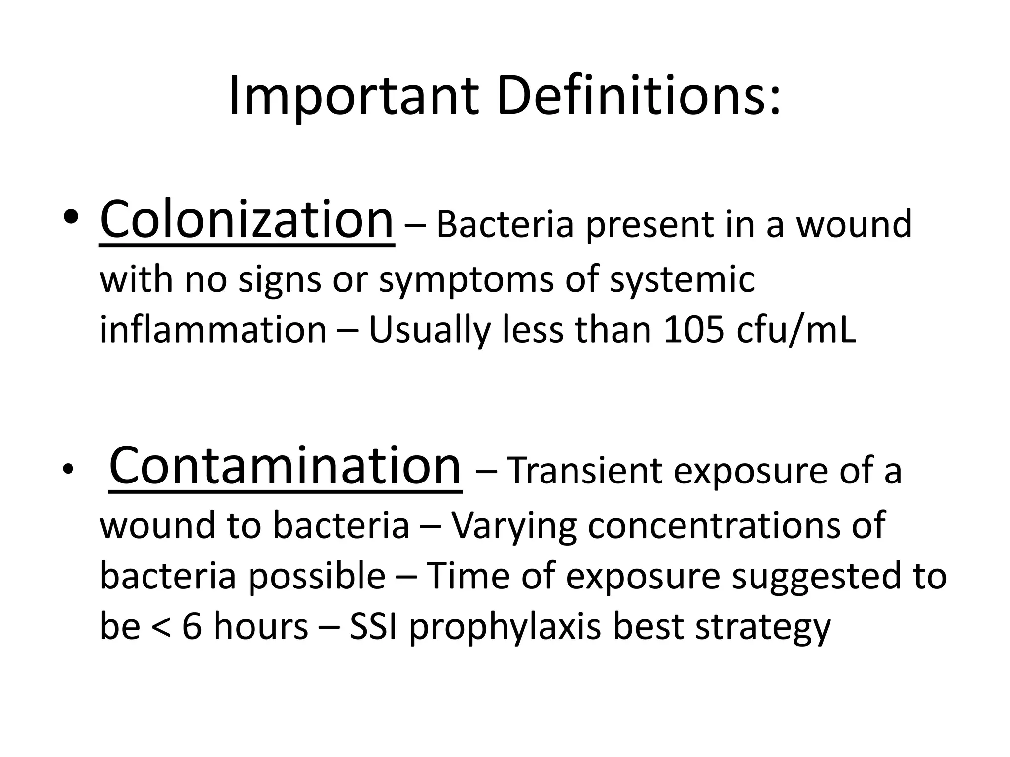 Infection control and surgical wound complications (1) (1) | PPTX