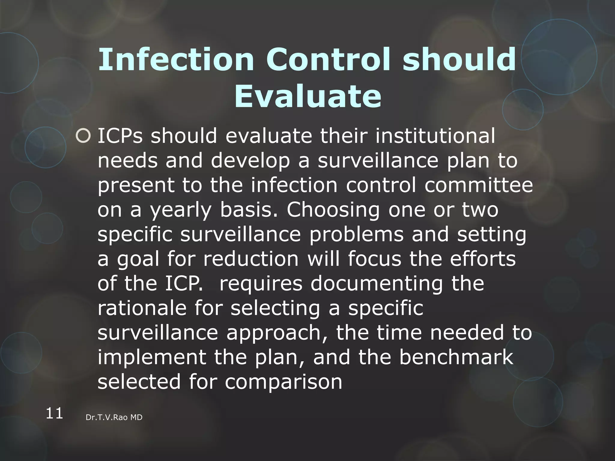 INFECTION CONTROL@ OUR HOSPITALS PLAN FOR ACTION | PPTX