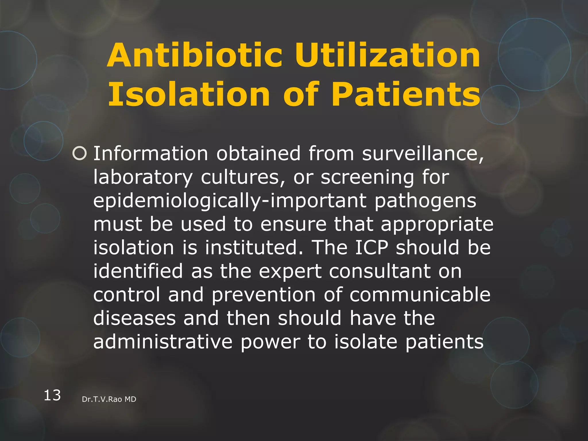 INFECTION CONTROL@ OUR HOSPITALS PLAN FOR ACTION | PPTX