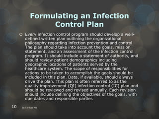 INFECTION CONTROL@ OUR HOSPITALS PLAN FOR ACTION | PPTX | Infectious ...
