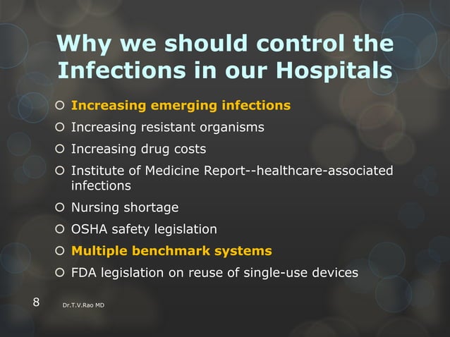 INFECTION CONTROL@ OUR HOSPITALS PLAN FOR ACTION | PPTX | Infectious ...