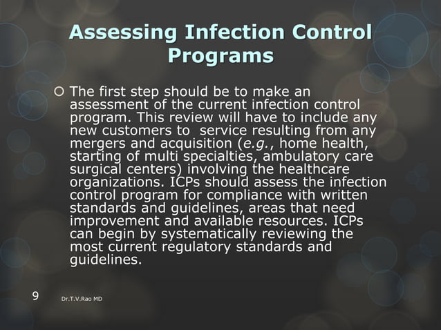 INFECTION CONTROL@ OUR HOSPITALS PLAN FOR ACTION | PPTX | Infectious ...