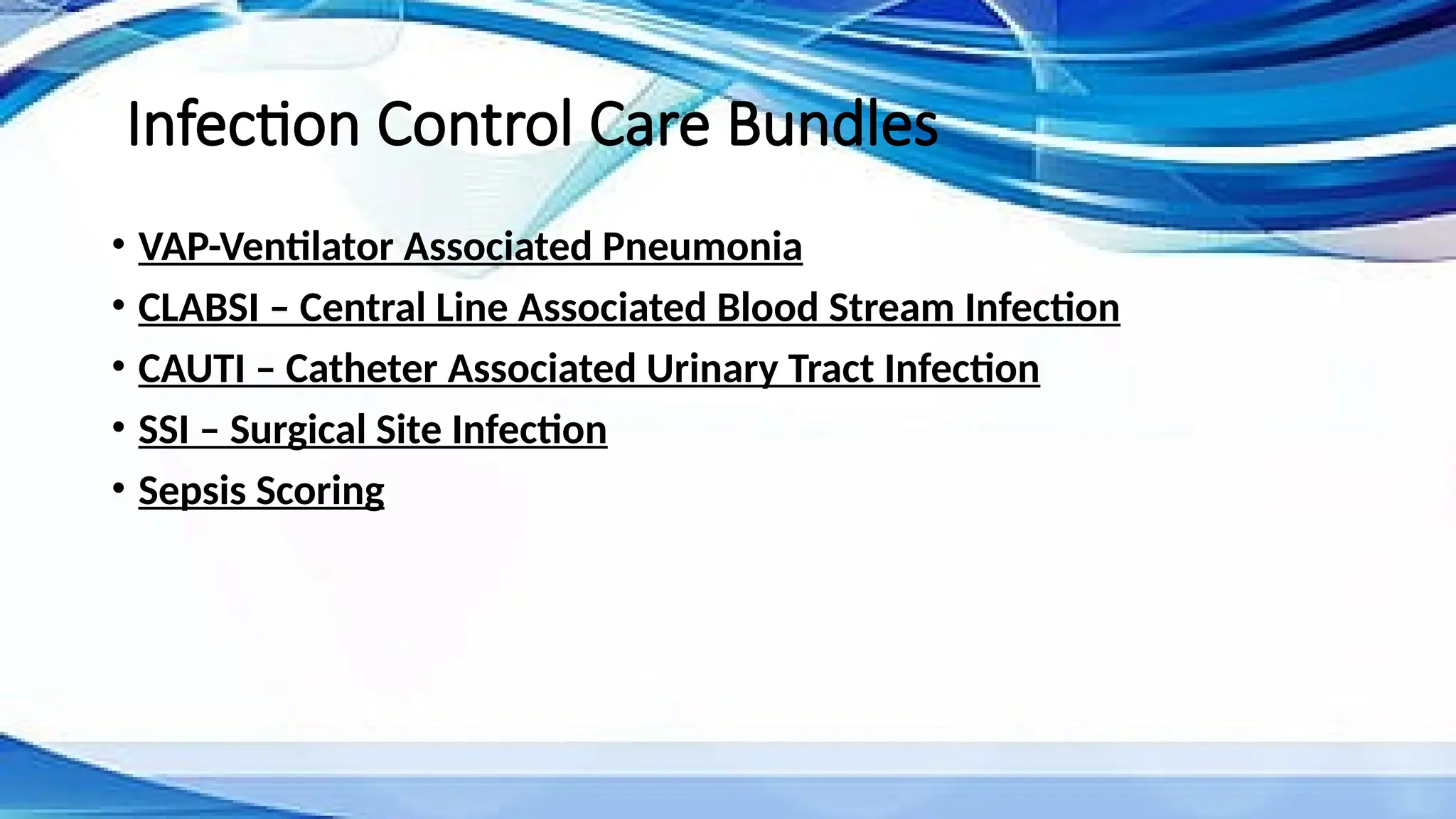 Infection Control Care Bundles.ppt-Grace | PPTX
