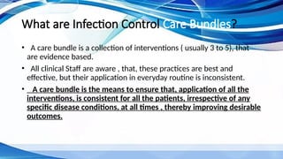 Infection Control Care Bundles.ppt-Grace | PPTX