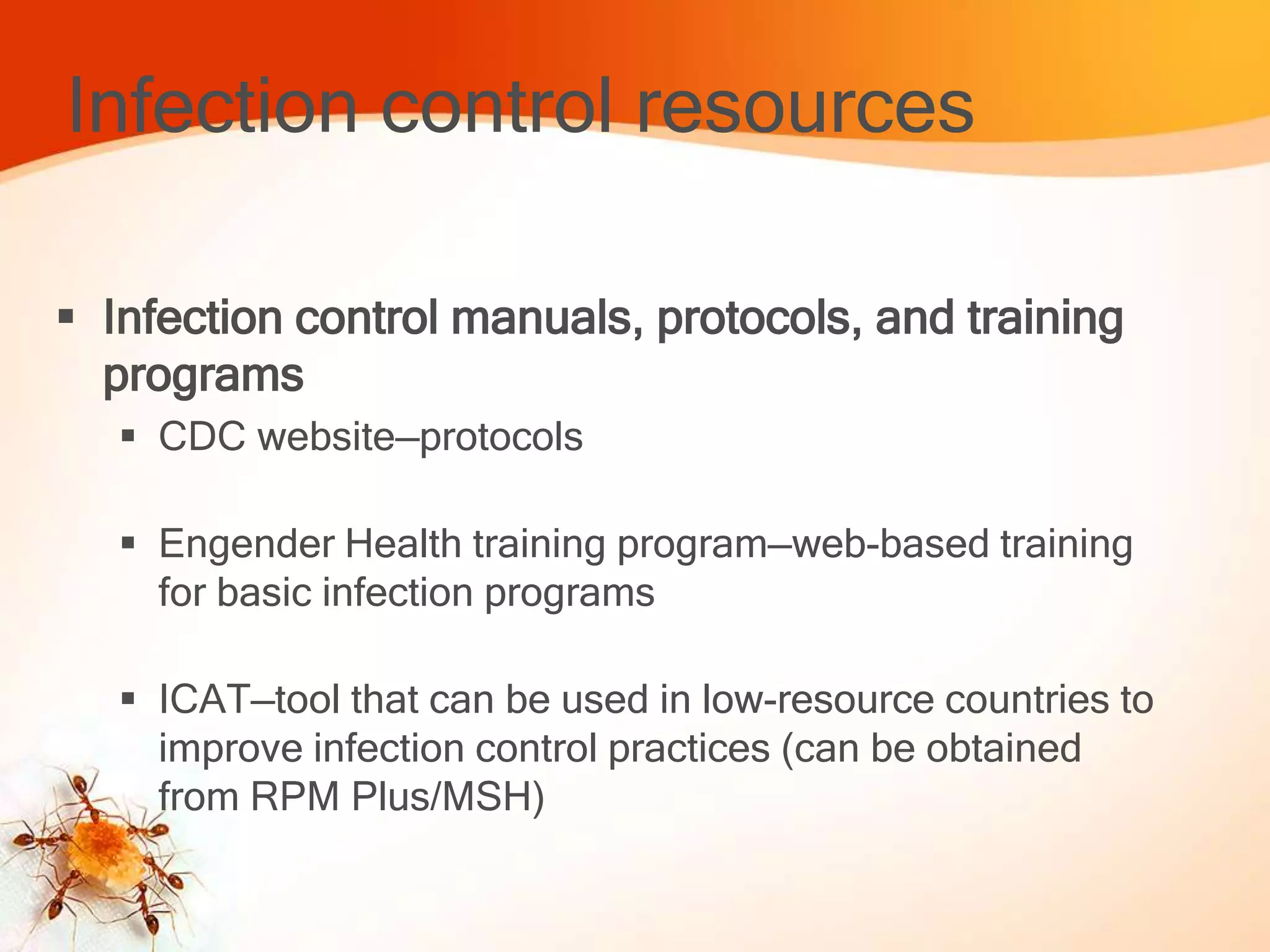 Infection control comitte | PPTX