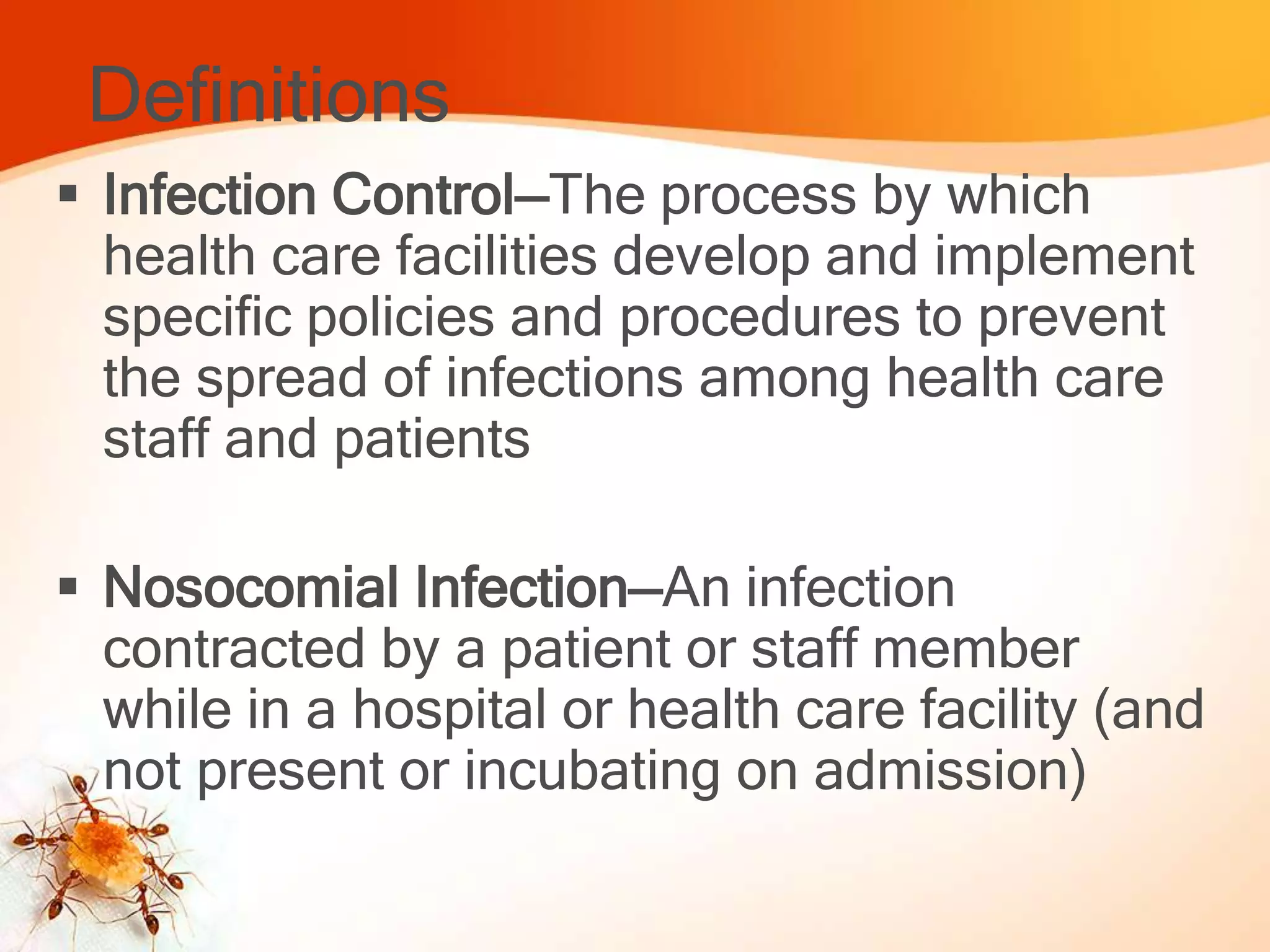 Infection control comitte | PPTX