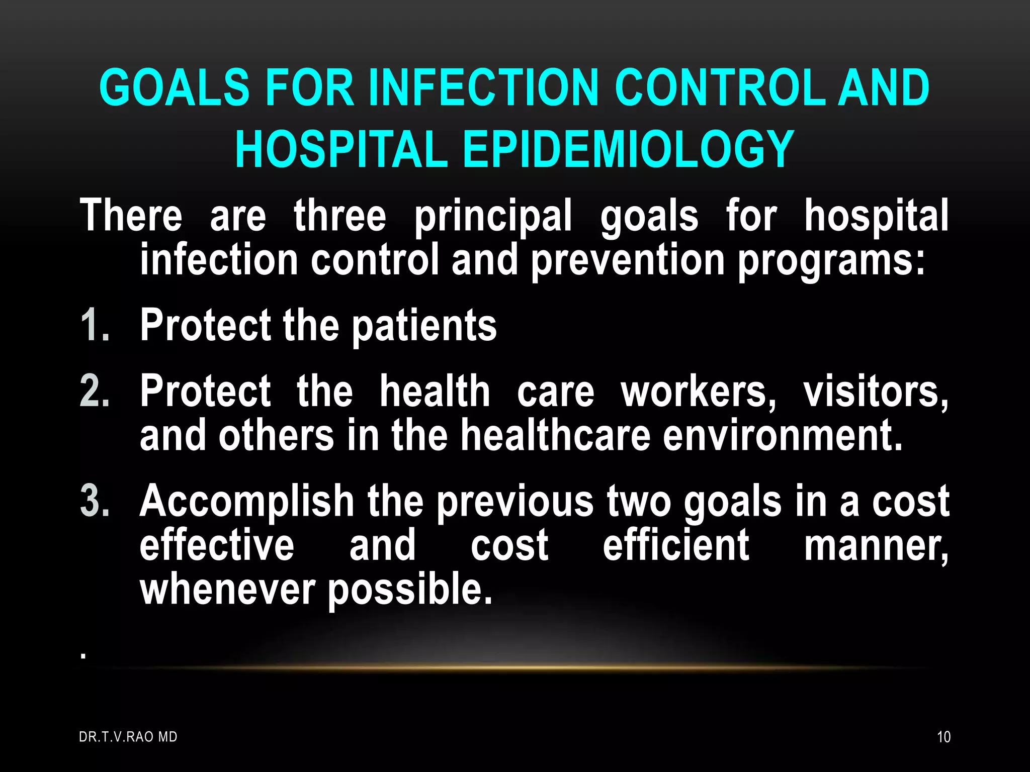 Infection control committee.pptx | Infectious Diseases | Diseases and ...