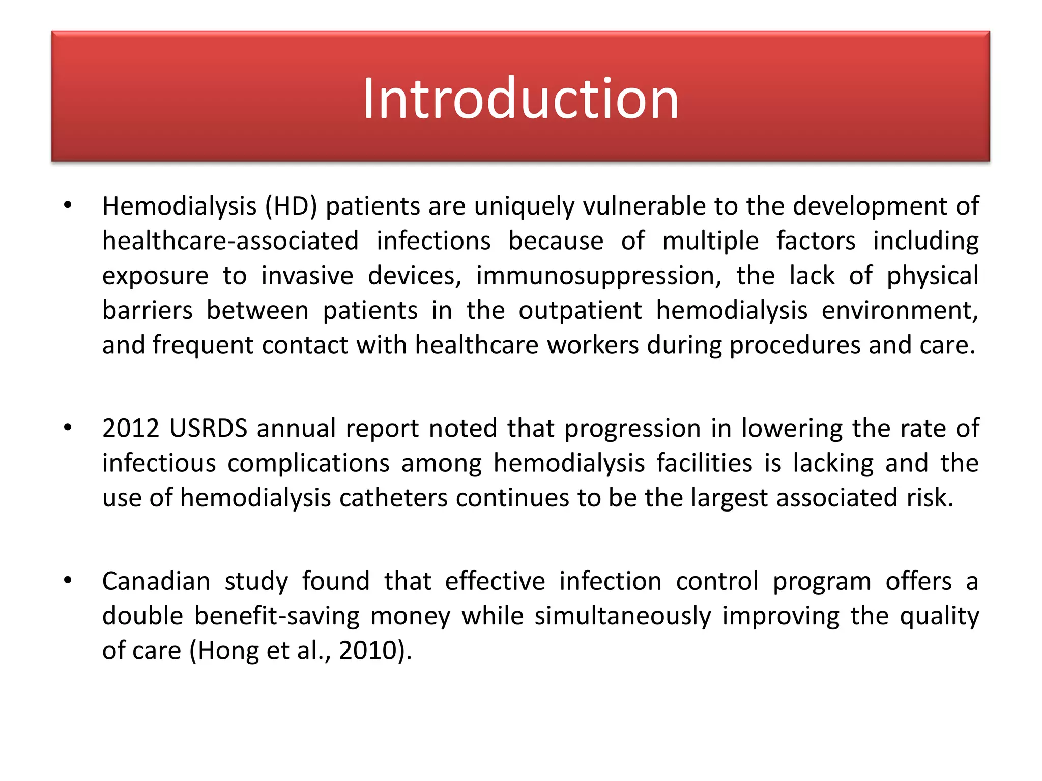 Infection control for_hemodialysis_facilities | PDF