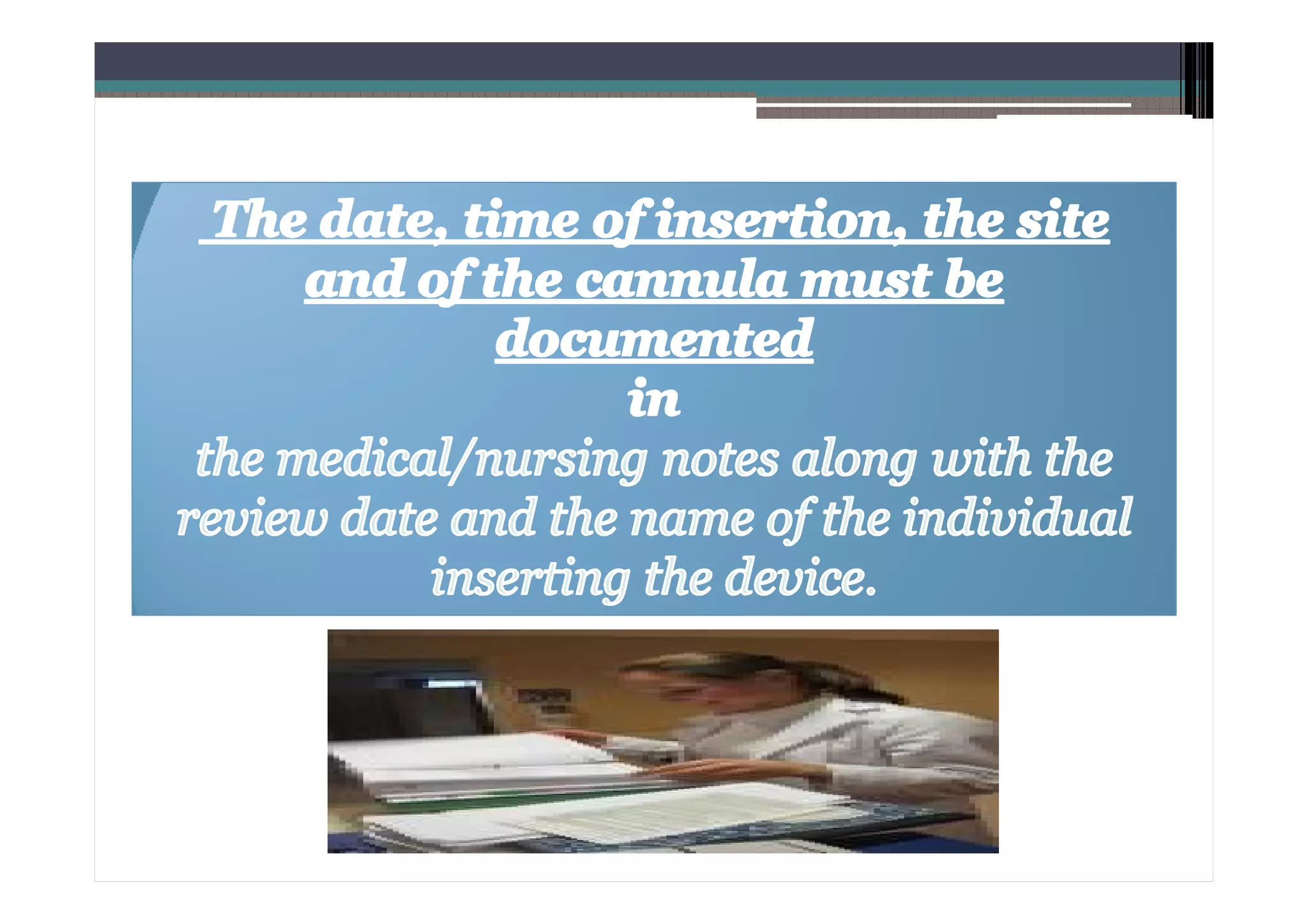 Infection control guidelines for Prevention of Peripheral Venous ...