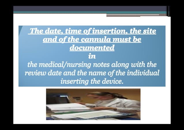 Infection control guidelines for Prevention of Peripheral Venous ...
