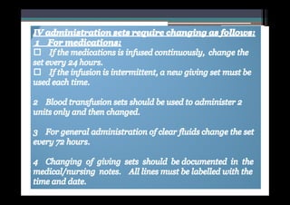 Iv Infection Prevention