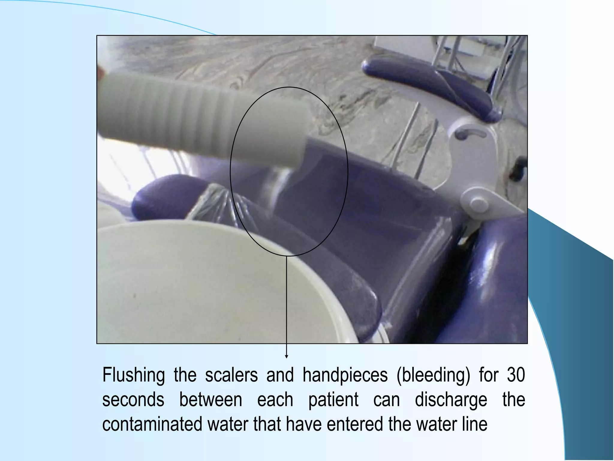 Infection control in dental clinic and management of sterile and ...