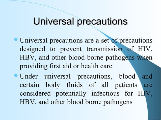Infection control in dental clinic and management of sterile and ...
