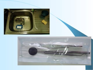 Infection control in dental clinic and management of sterile and ...