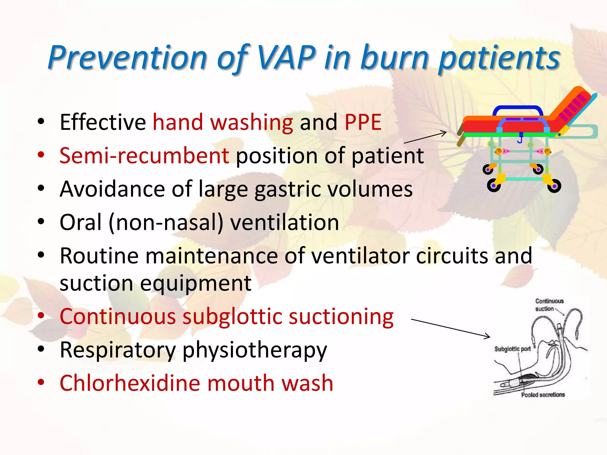 Infection control in burn icu | PPTX