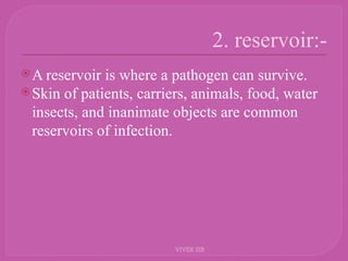 N.F. - I infection control in clinical settings | PPTX