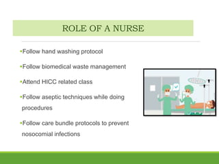 Infection control in critical care units | PPTX