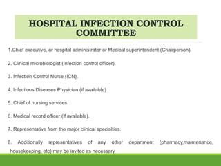 Infection control in critical care units | PPTX