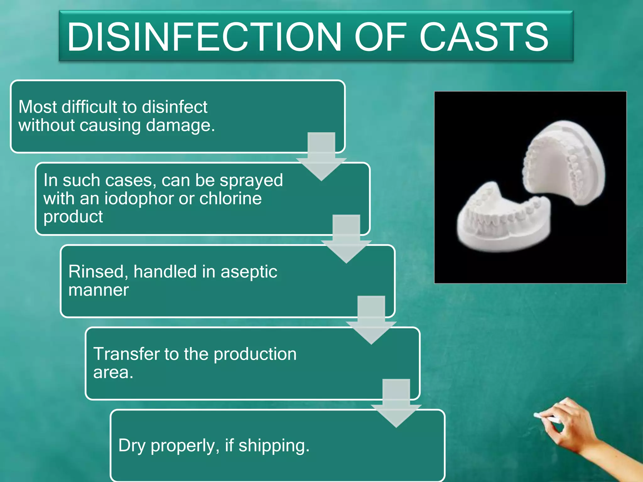 Infection control in dental lab 1 | PPTX