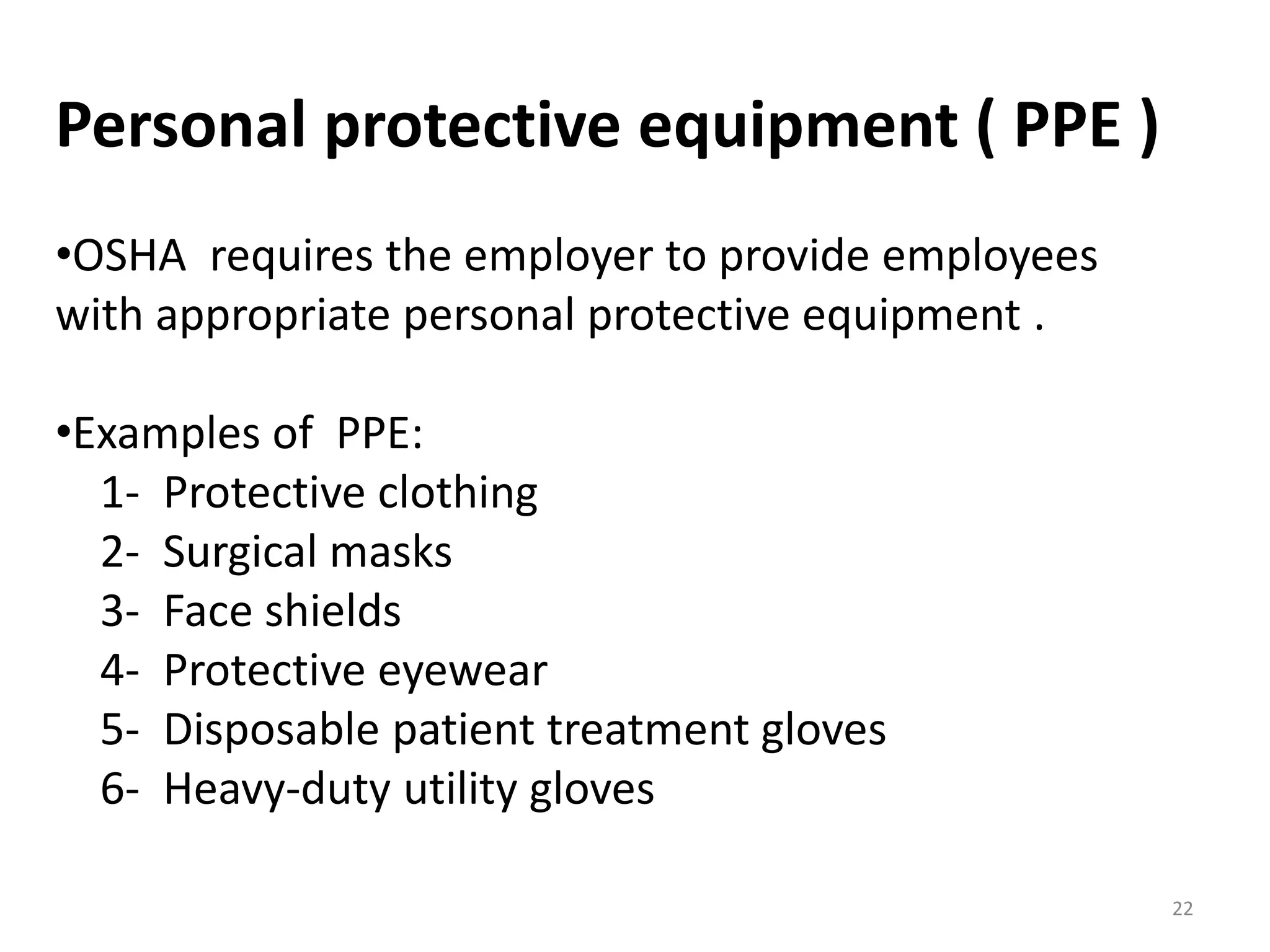 Infection control in dentistry | PPTX