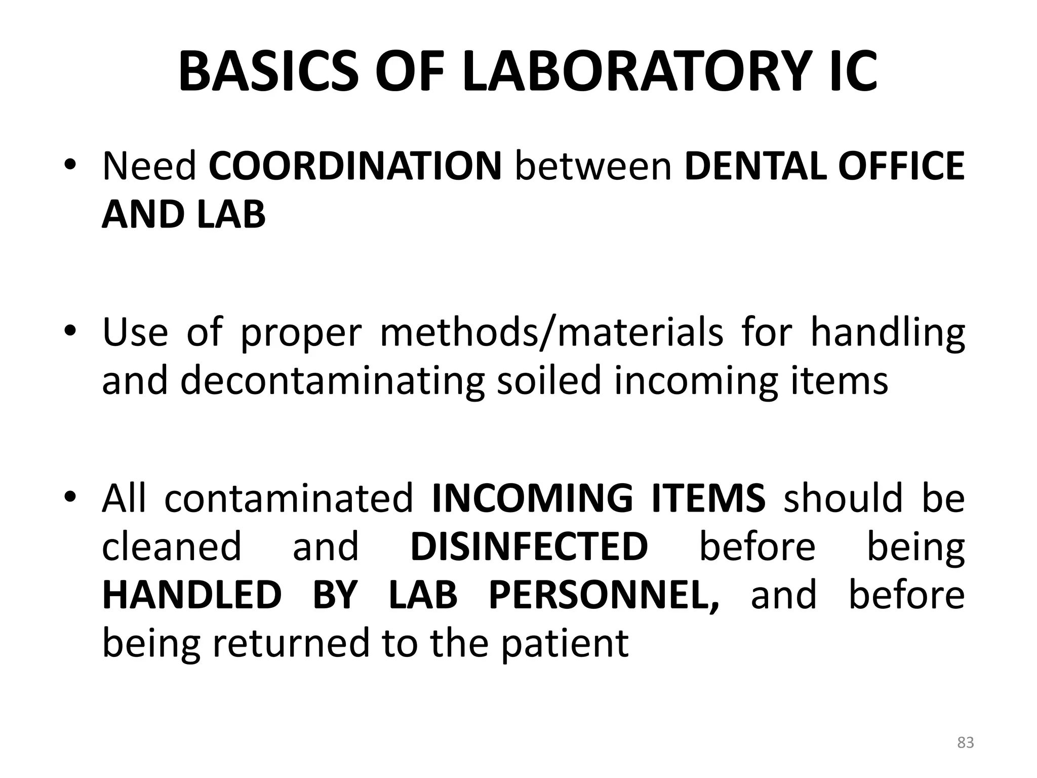 Infection control in dentistry | PPTX