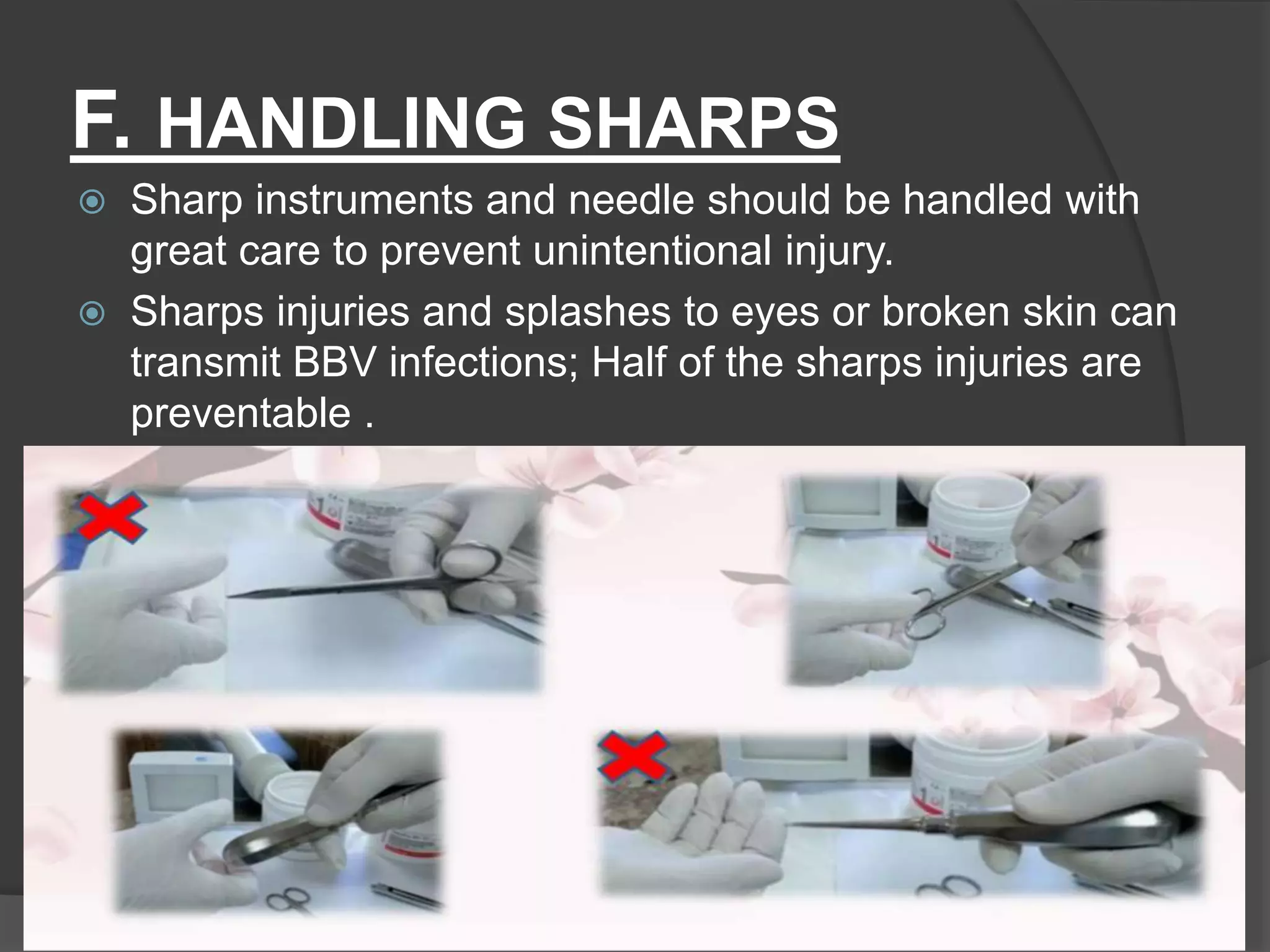 Infection Control In Dentistry. | PPTX