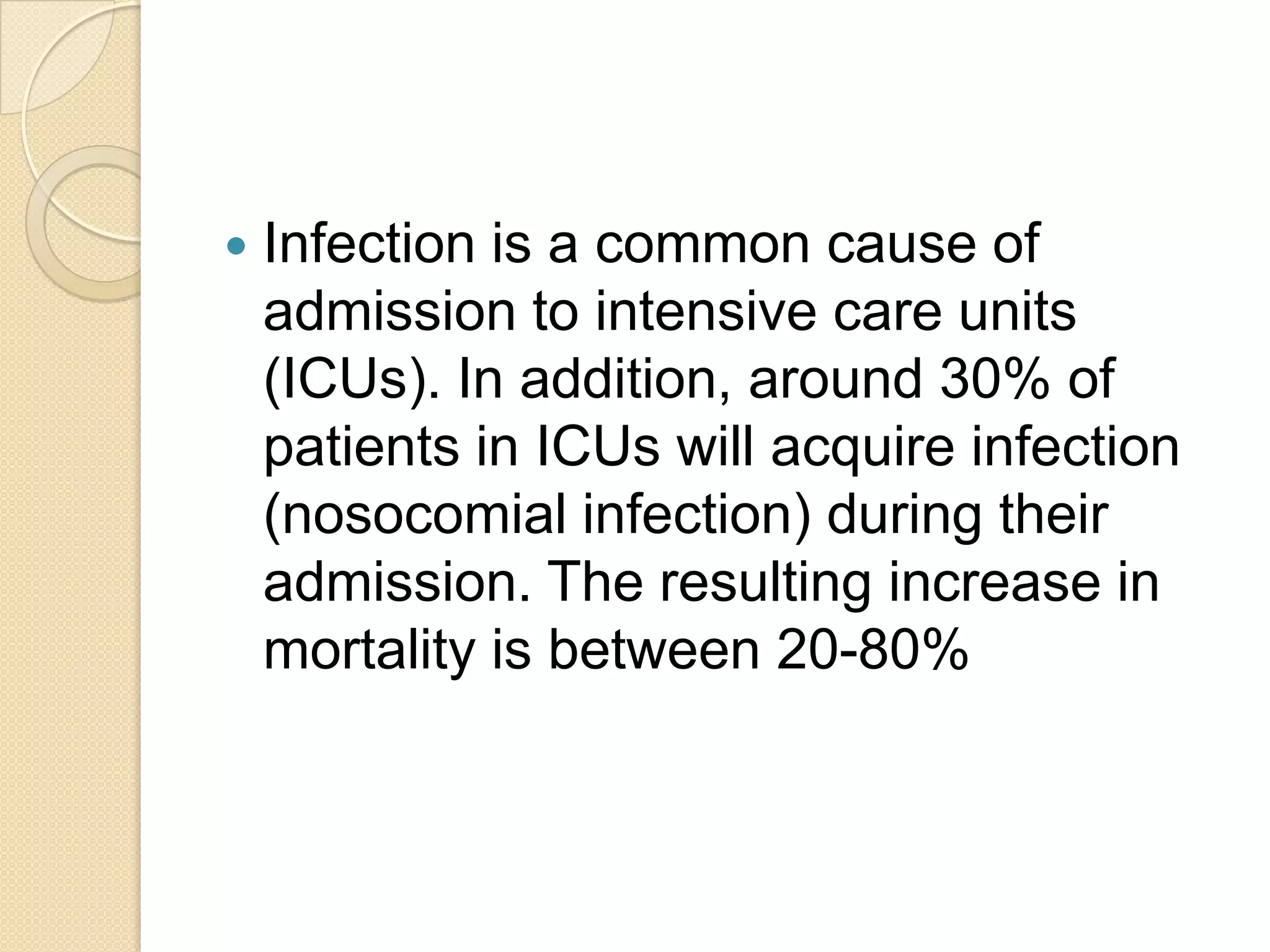Infection control in icu | PPTX