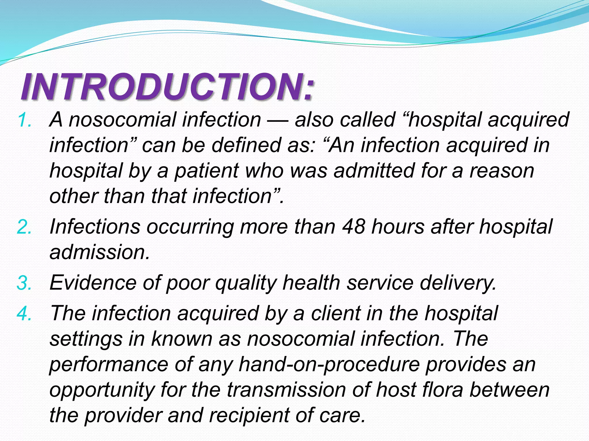 Infection Control in Intensive Care Unit: Role of Nurses | PPTX