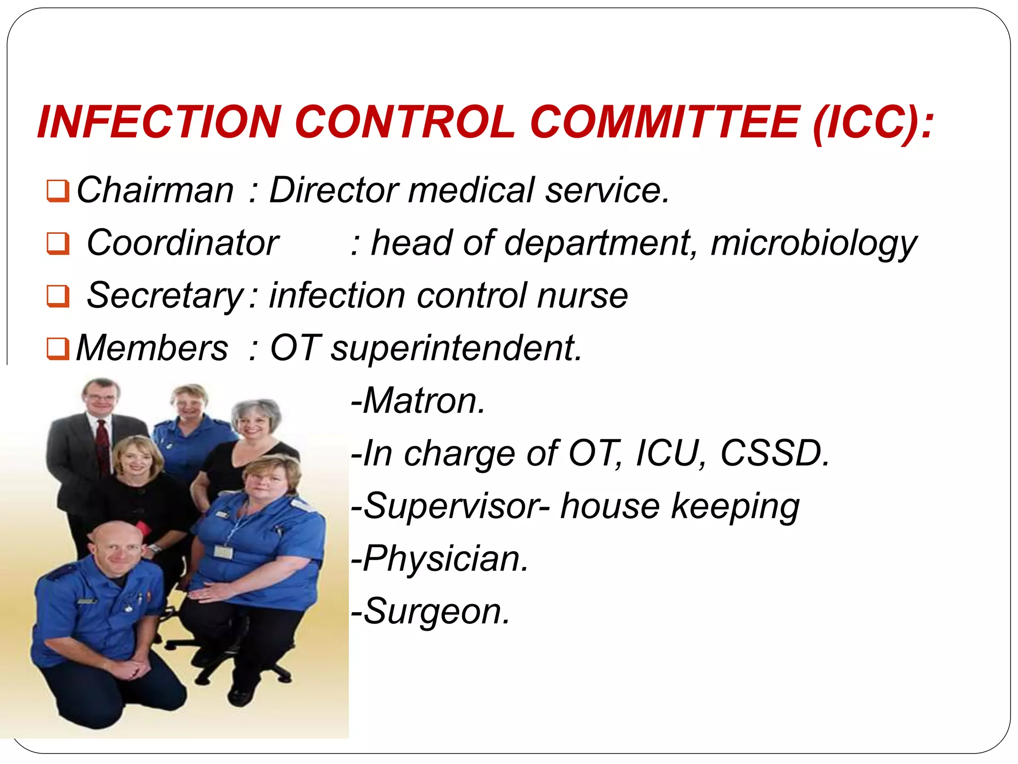 Infection Control in Intensive Care Unit: Role of Nurses | PPTX