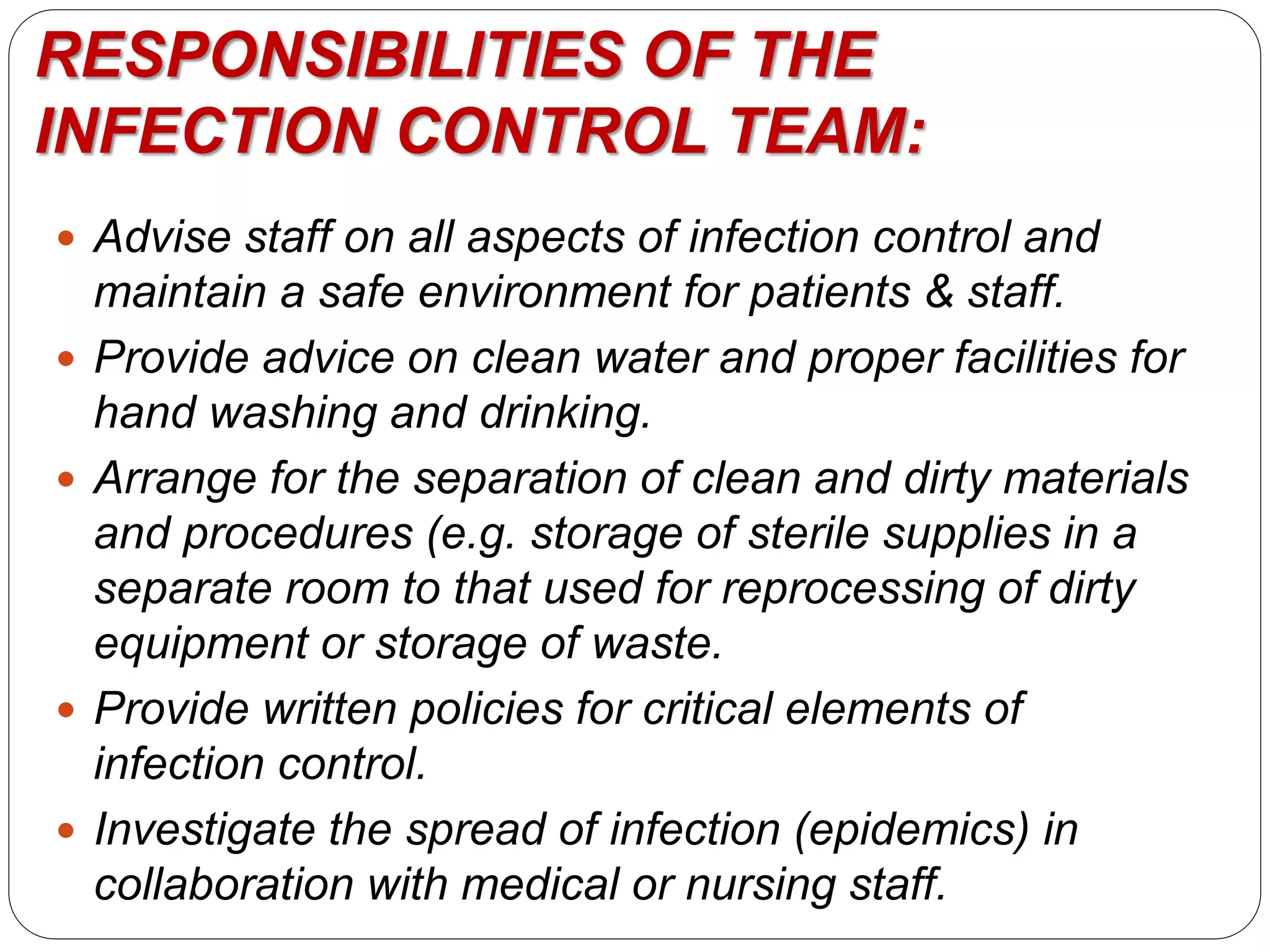 Infection Control in Intensive Care Unit: Role of Nurses | PPTX