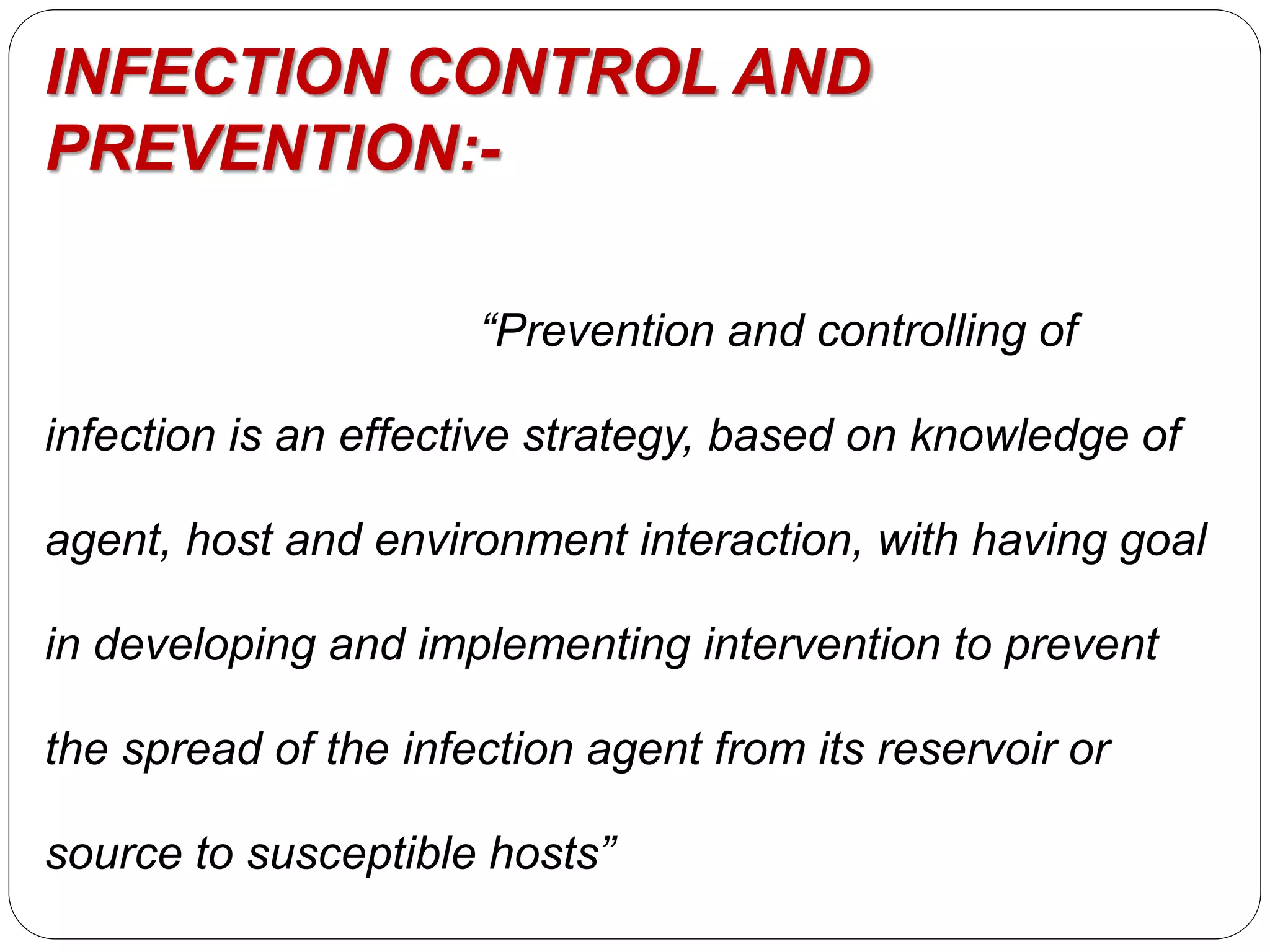 Infection Control in Intensive Care Unit: Role of Nurses | PPTX