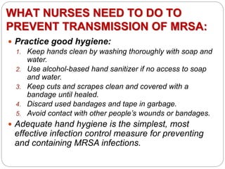 Infection Control in Intensive Care Unit: Role of Nurses | PPTX