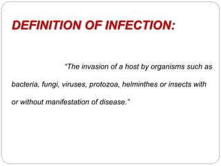 Infection Control in Intensive Care Unit: Role of Nurses | PPTX