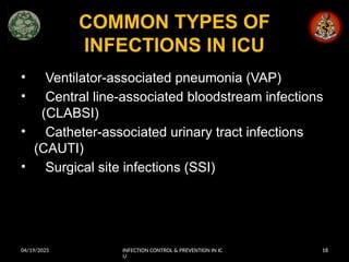 INFECTION CONTROL IN ICU NEW.pptxgjjkiuu | PPT