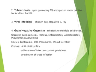 Infection control in icu setting ( prevention of cross infection) | PPTX
