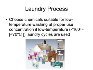 Infection control in laundry.ppt