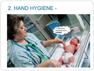 Infection control in pediatric care unit | PPTX