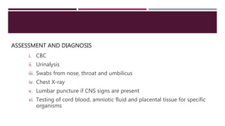 Infection control in newborns | PPTX
