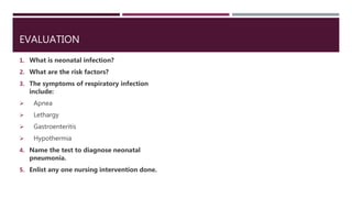 Infection control in newborns | PPTX