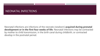 Infection control in newborns | PPTX