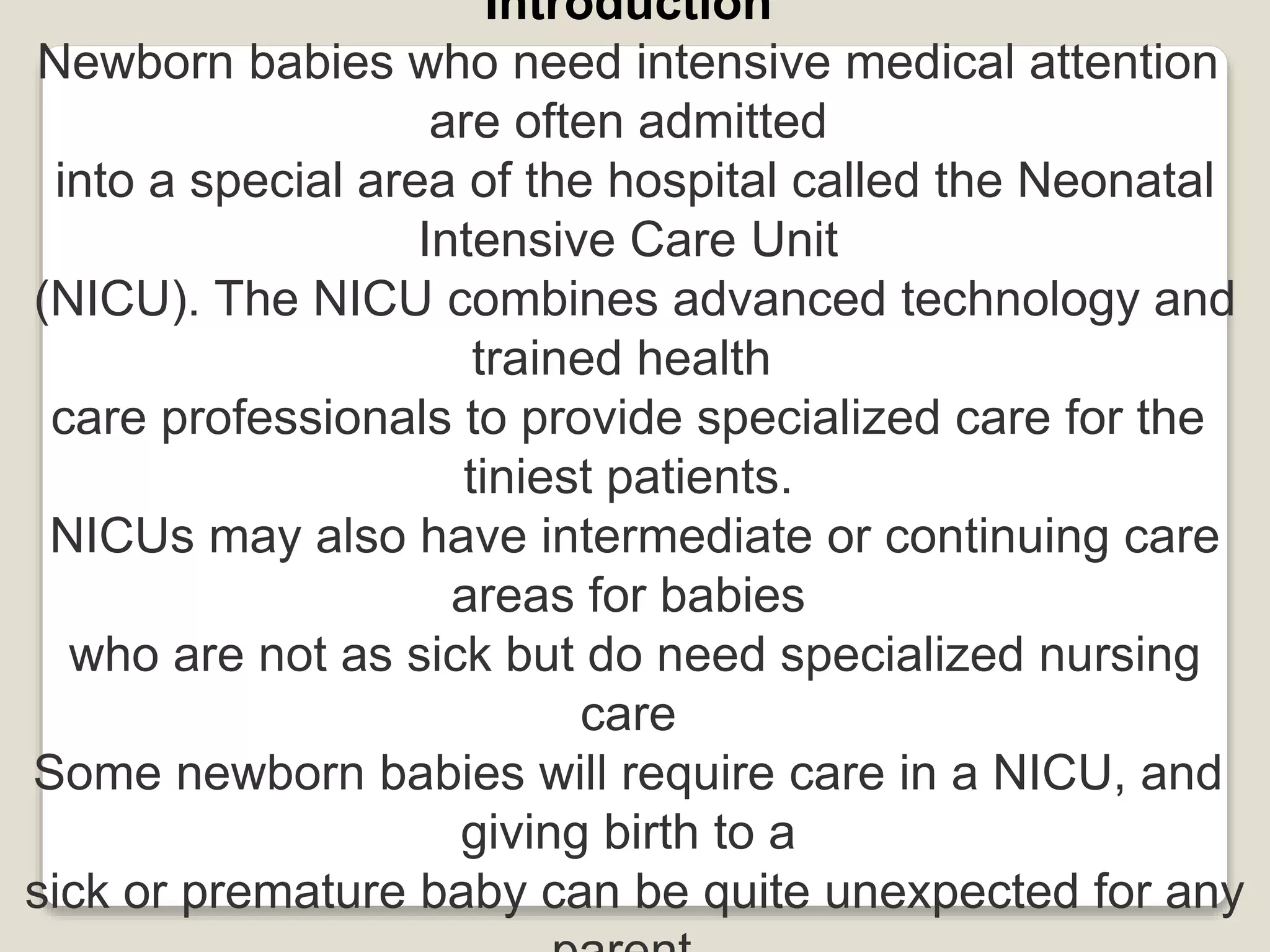 Infection Control In NICU | PPTX
